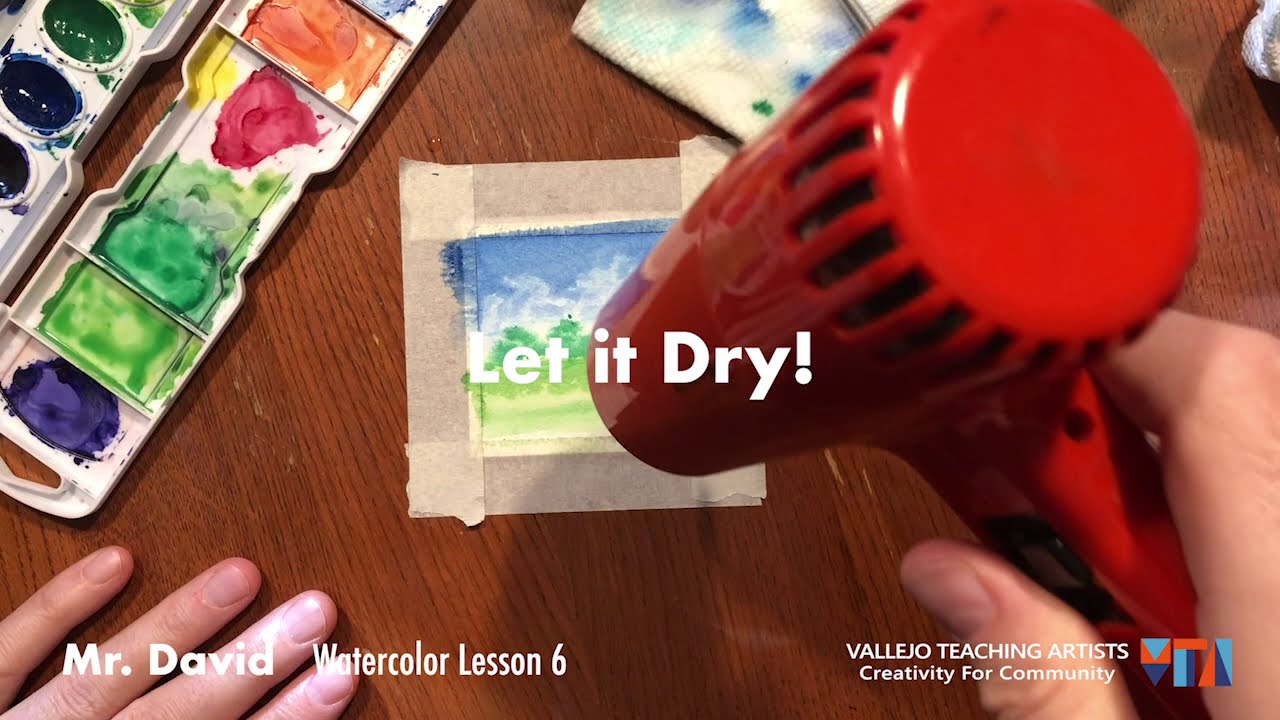 VCS Watercoloring with Mr. David "Week 6" - YouTube