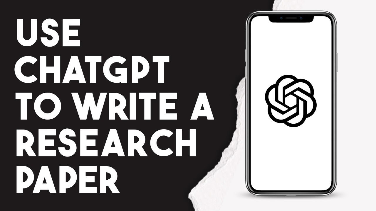 How To Use Chat GPT To Write A Research Paper - YouTube