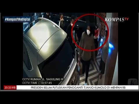 Aktivitas Terakhir Brigadir J Terekam CCTV