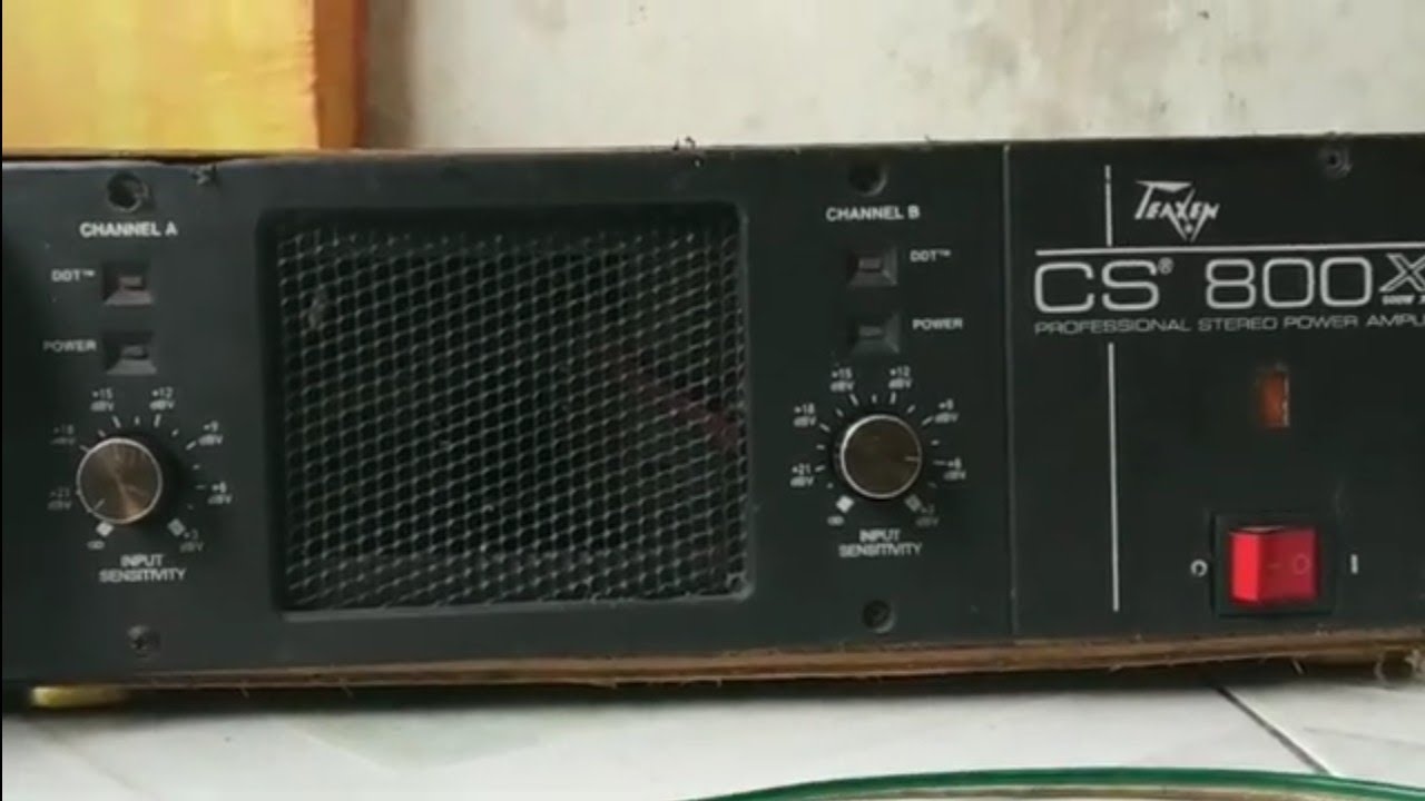 Power CS 800X. - YouTube