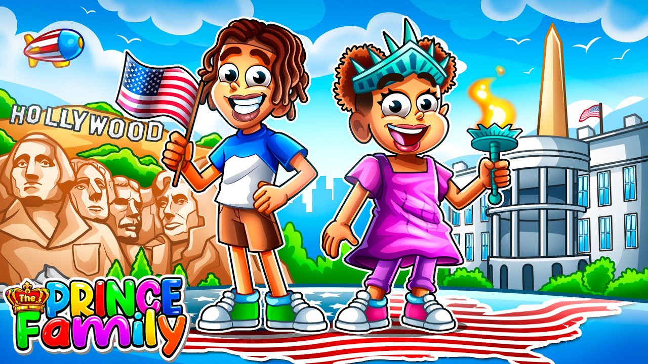 50 STATES SONG | THE PRINCE FAMILY | NURSERY RHYMES - YouTube