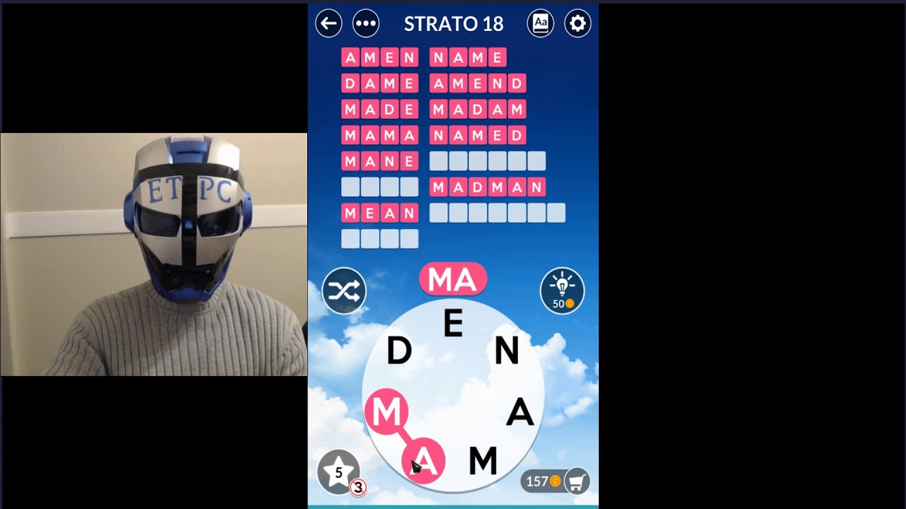 WORDSCAPES UNCROSSED STRATO LEVEL 18 (CELESTIAL) masaya ang mga salita ...