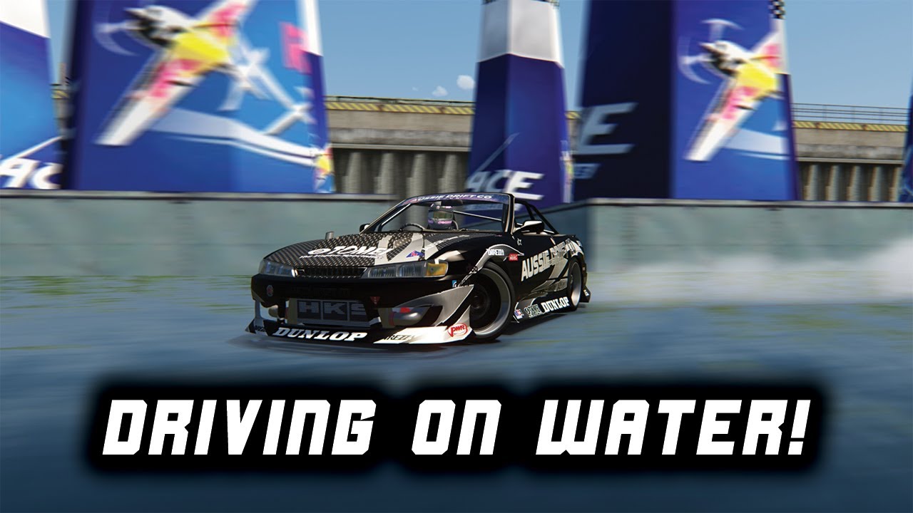 Drifting On Top Of Water In A New Freeroam Track! - YouTube