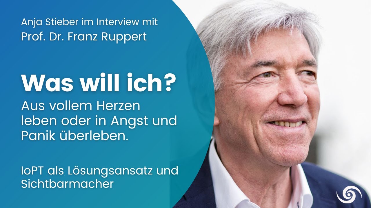 Was will ich - Aus vollem Herzen leben oder in Angst und Panik ...