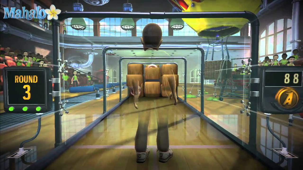 Kinect Adventures - Rallyball - Spinners - YouTube