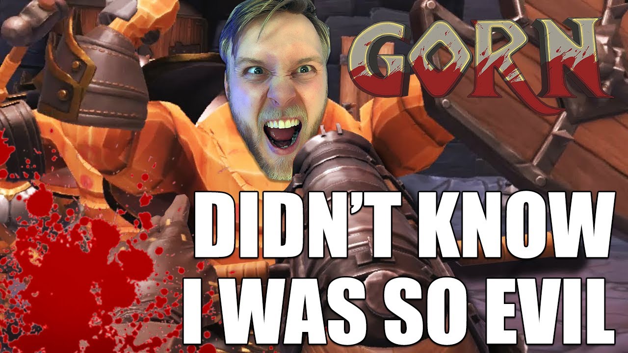 GORN on Oculus Quest 2 - ARE YOU NOT ENTERTAINED?! - YouTube