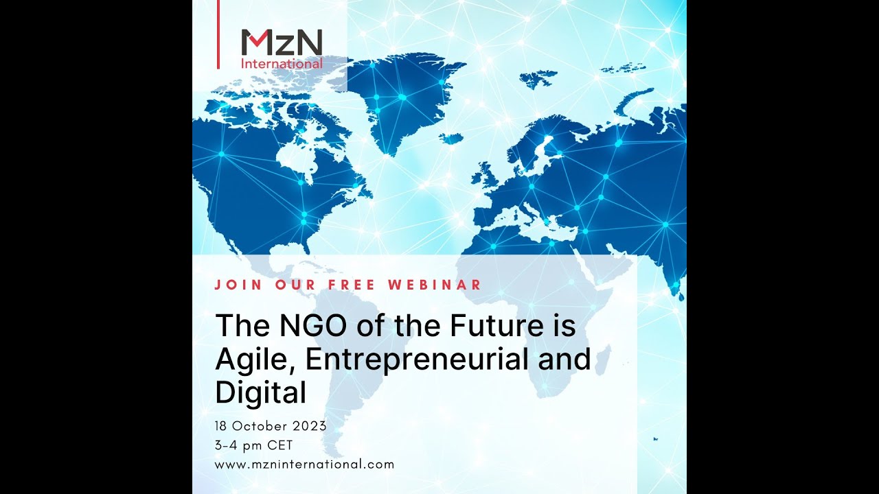 The NGO of the future is agile, entrepreneurial and digital - YouTube