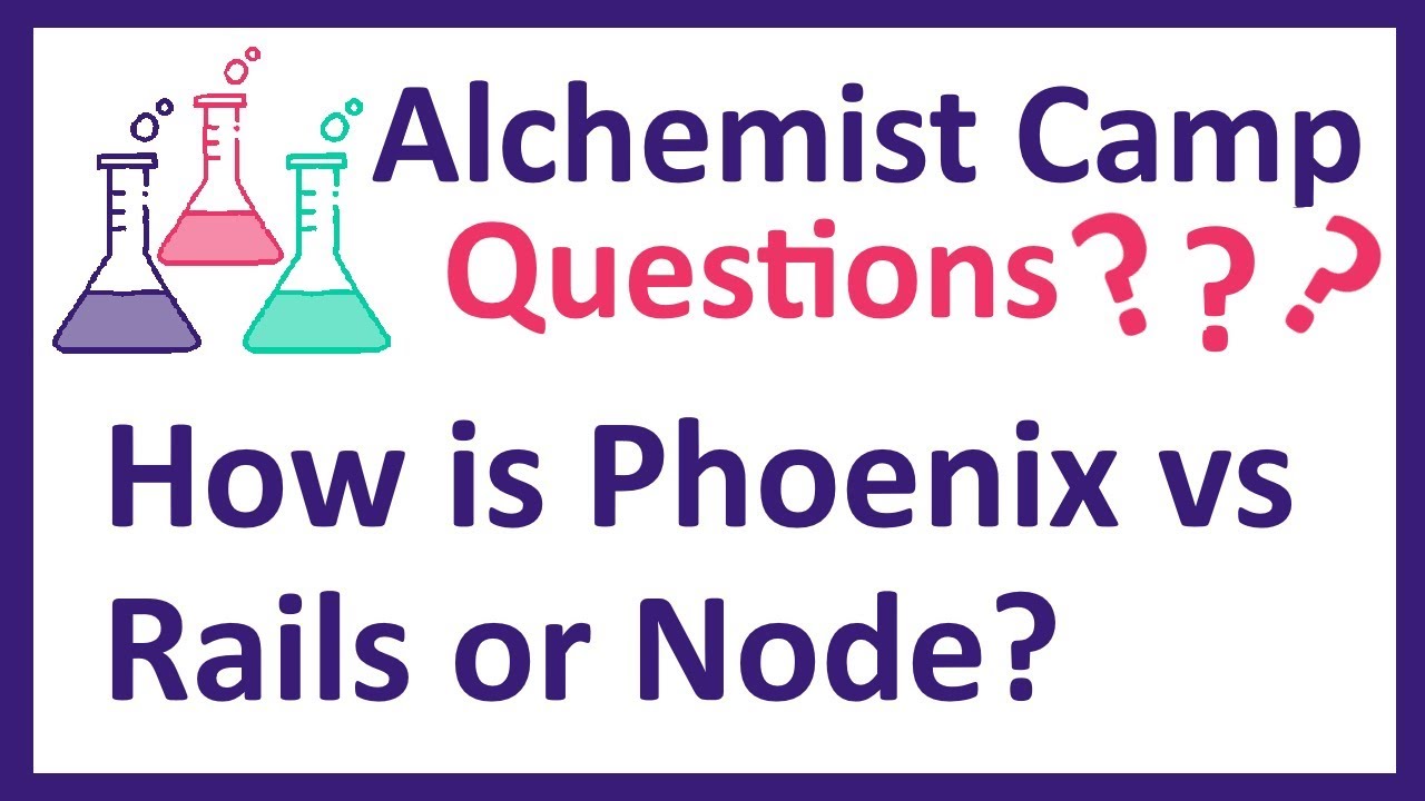 Q&A: How the experience of coding with Elixir/Phoenix compares to Rails or Node - YouTube