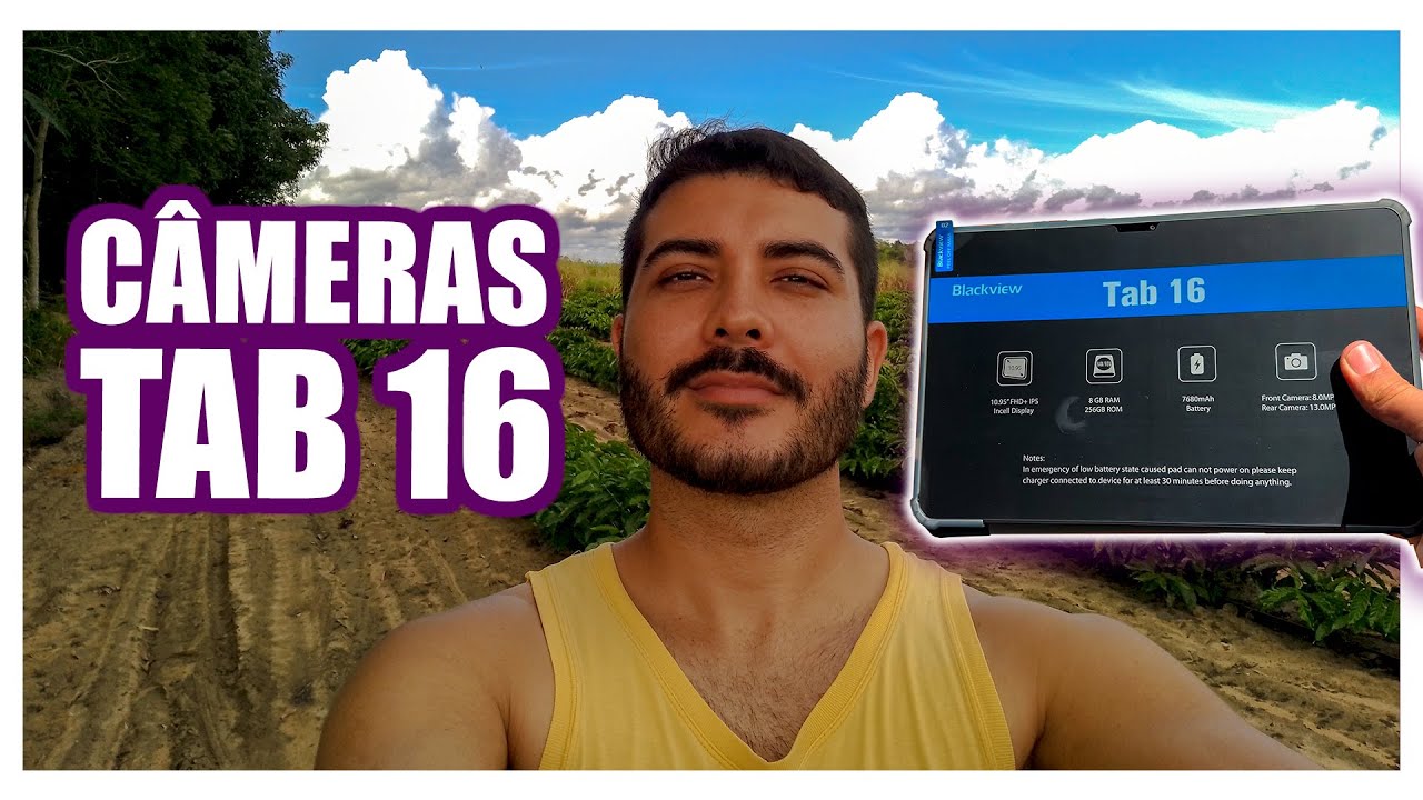 TESTE DE CAMERA TAB 16! A CAMERA DO TABLET TAB 16 É BOA? - YouTube