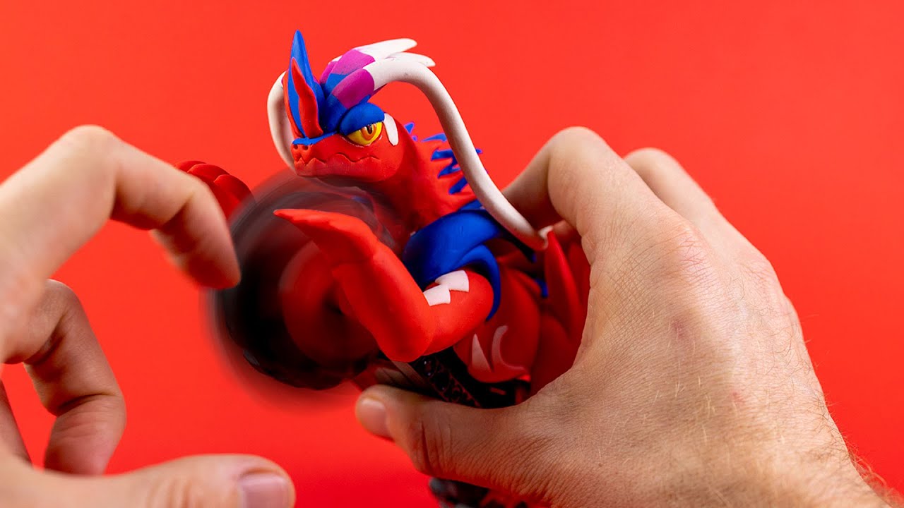 I made Koraidon but with a pull-back motor! - YouTube