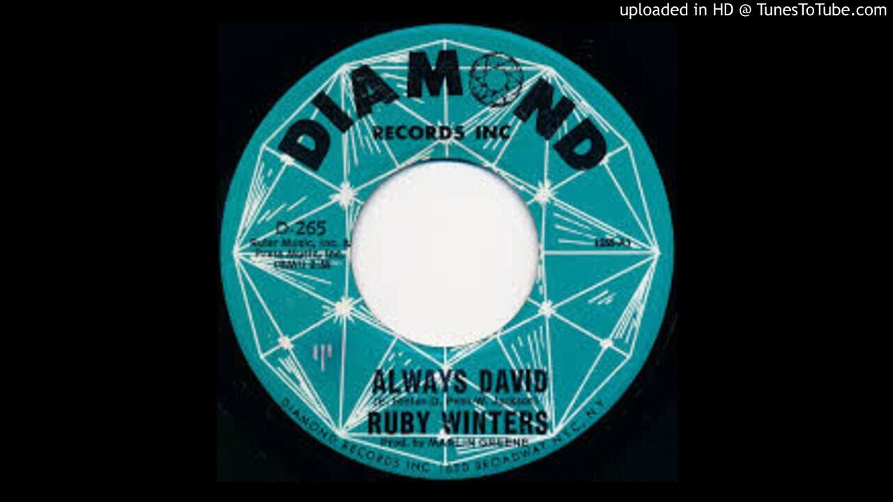 RUBY WINTERS - ALWAYS DAVID - YouTube