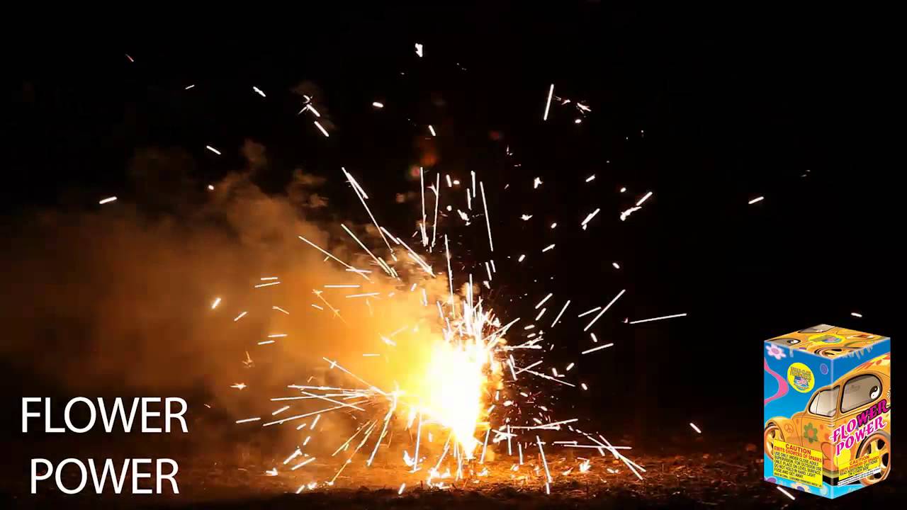FLOWER POWER Cutting Edge Fireworks by Motor City Fireworks - YouTube