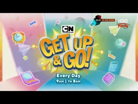 HBO Family 卡通频道(Cartoon Network)《Get Up & Go!》宣传片 - YouTube