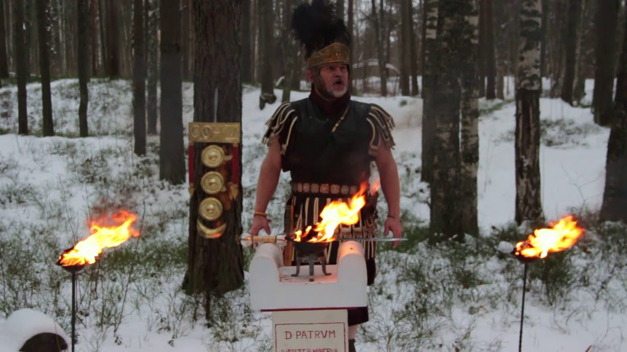 Освящение сигнума пятой когорты / Consecration of the signum and ...