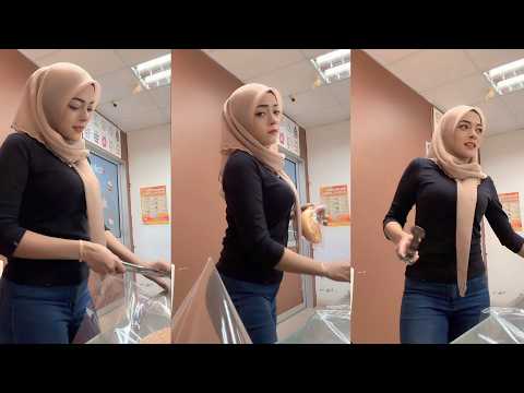 RECOMMEND‼️Live Hijab Style Malaysian Cantik Penjual Kue 🍰