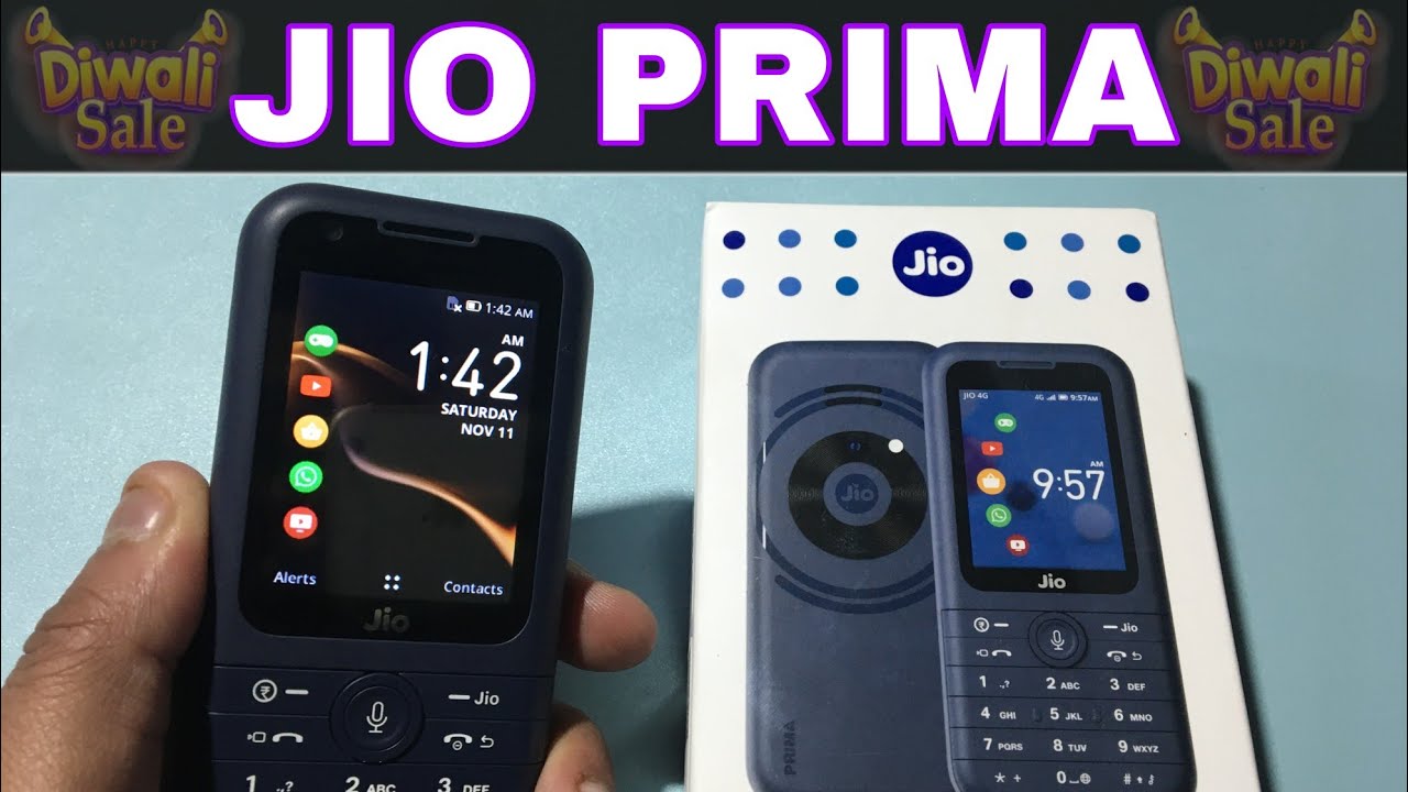 Jiophone Prima Unboxing || Best Keypad Phone Under 2600 || JIo Prima 4G ...