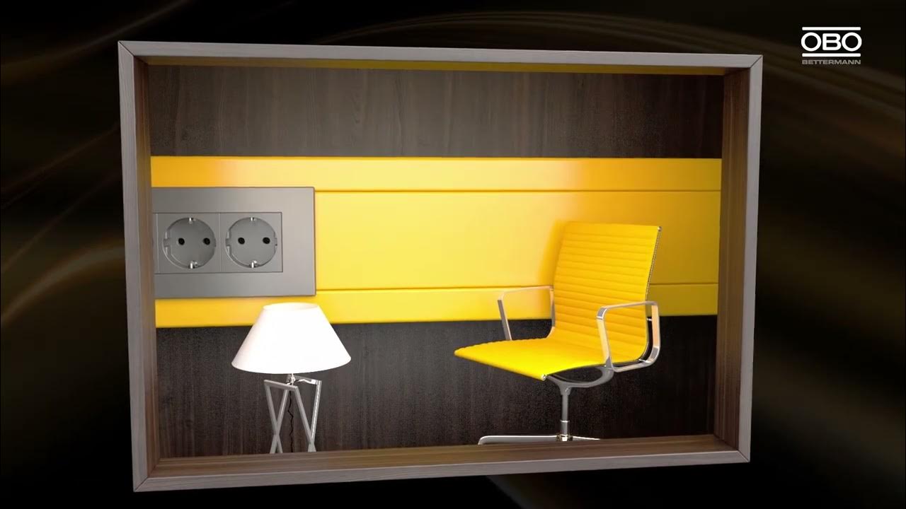 Device installation trunking Rapid 80 - Image video - OBO Bettermann - YouTube