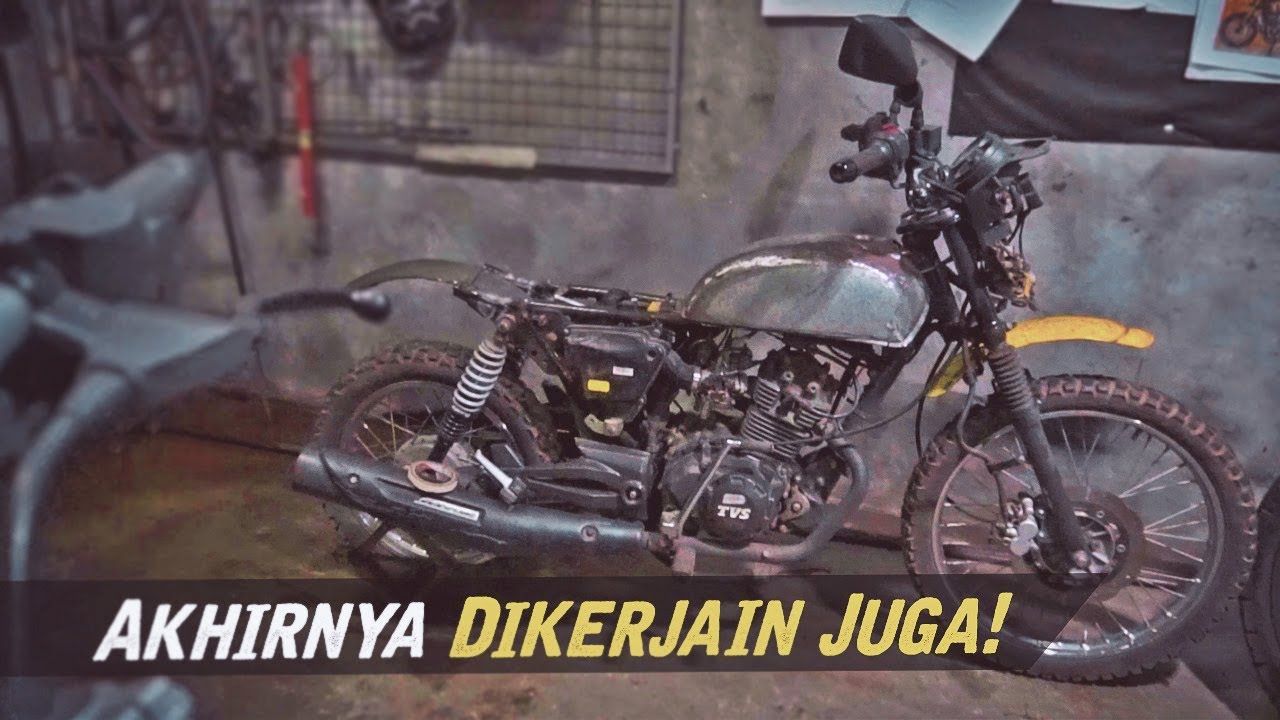 Custom TVS Max 125 Bini Gue, Lanjut Lagi #AtenxKatros - YouTube