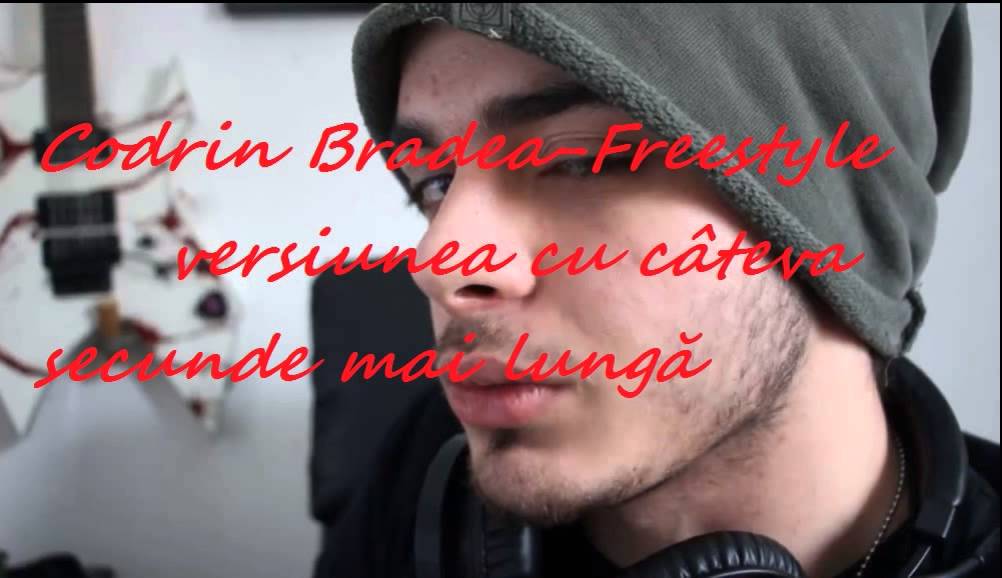 Codrin Bradea-Freestyle (bis-ul de luni) - YouTube