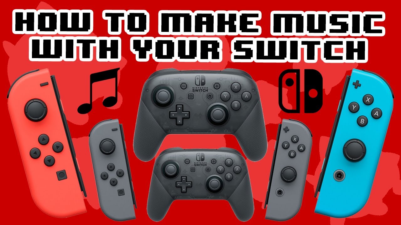 You can now make music with your Nintendo Switch! - PJiggles - YouTube
