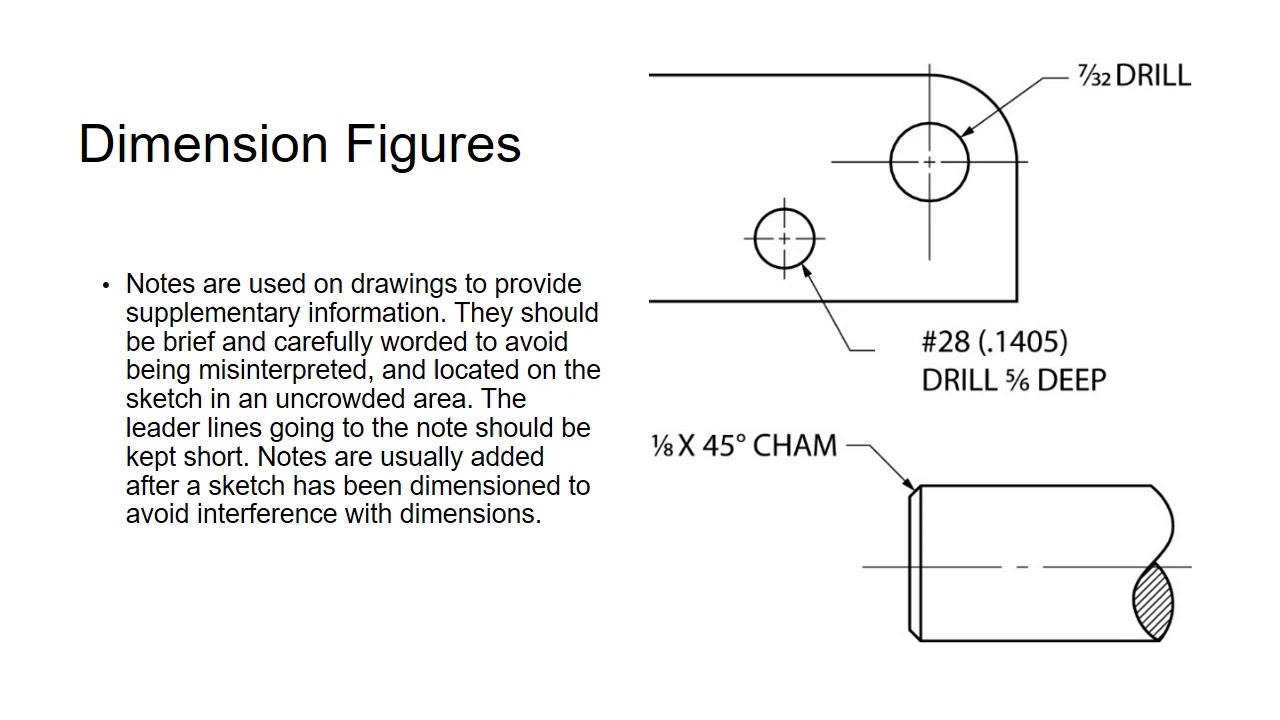 Basic Blueprint Reading Chapter 6 Dimensioning Part 2 - YouTube
