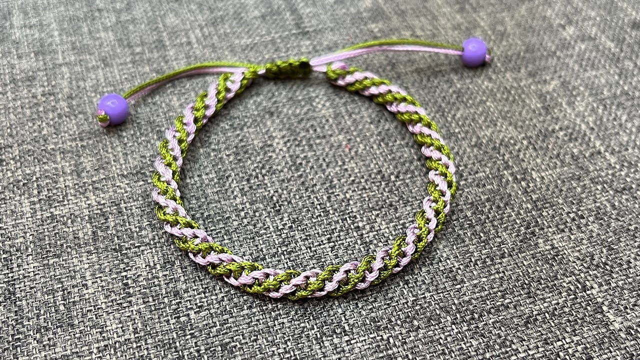 DIY Friendship Bracelet Easy Spiral Tutorial | How to Make a Spiral ...