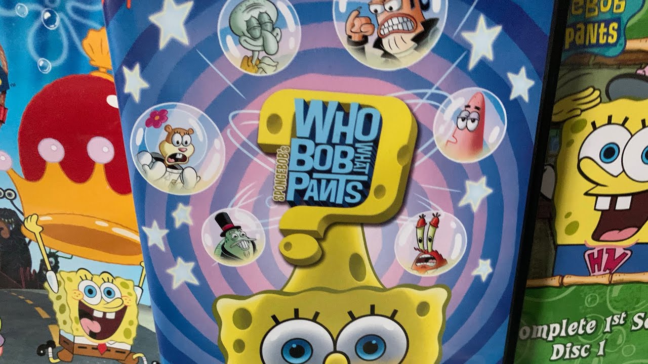 My SpongeBob SquarePants / dvd collection part 1 - YouTube