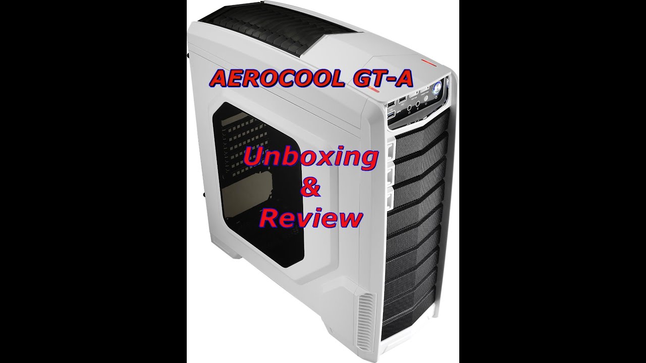 2015 Aerocool GT-A Arctic White GTA Mid Tower Pro PC Gaming Case ...
