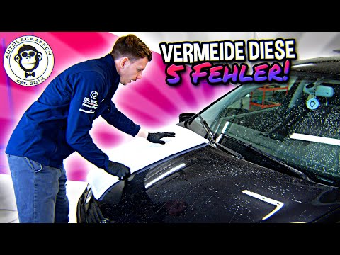 5 typische Fehler beim Lack trocknen! | AUTOLACKAFFEN