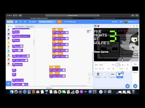 How to make a FNAF game in Scratch - Part 2 - YouTube