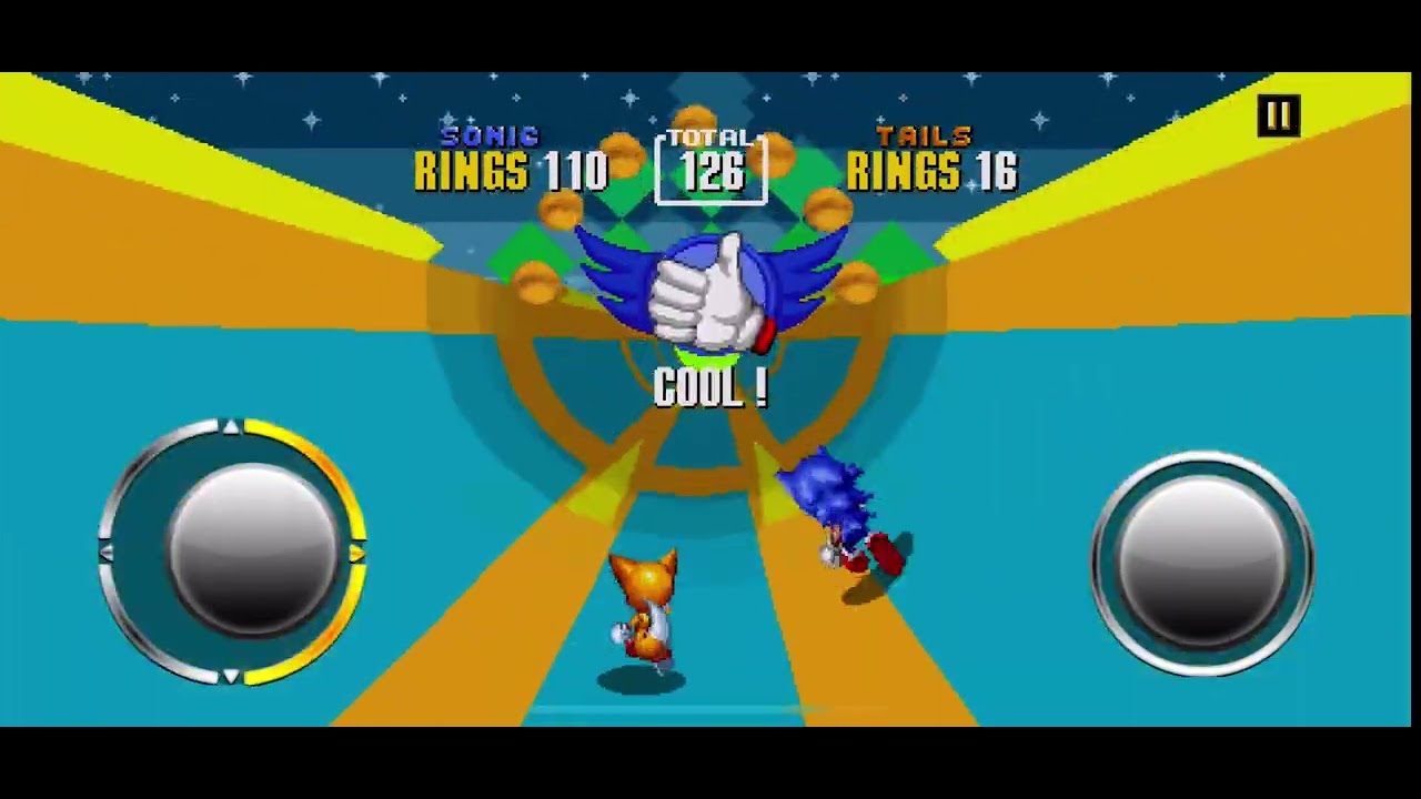 Sonic 2 iOS Special Stage 1 should be suitable for Multiplayer Versus ...