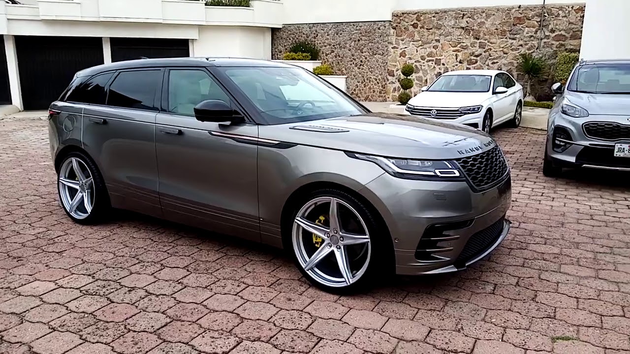 range rover velar wheels 22" - YouTube