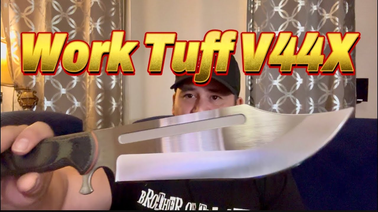 Work Tuff V44X and shout out to my brother @gf2390 🤙🏻🔪 - YouTube
