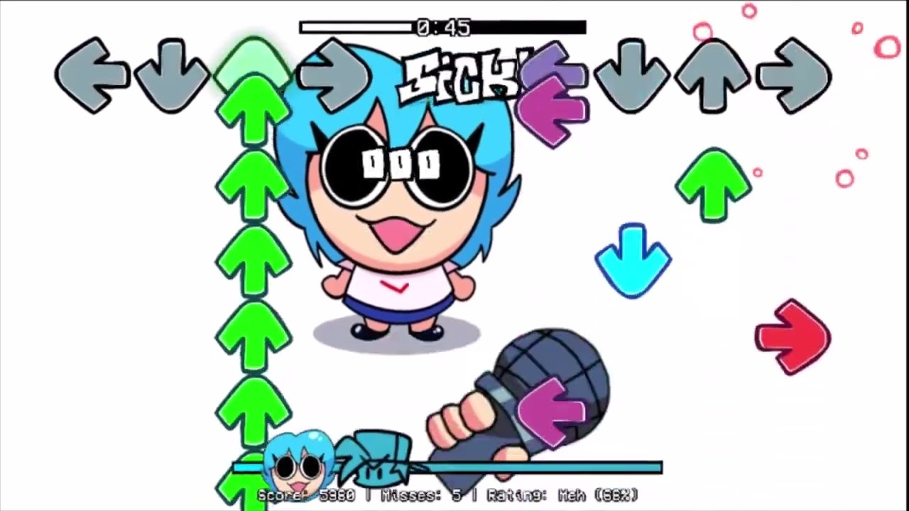 Pow Sky FNF - YouTube