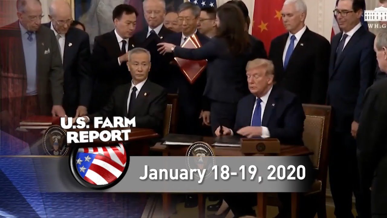 U.S. Farm Report 01/18/20 - YouTube