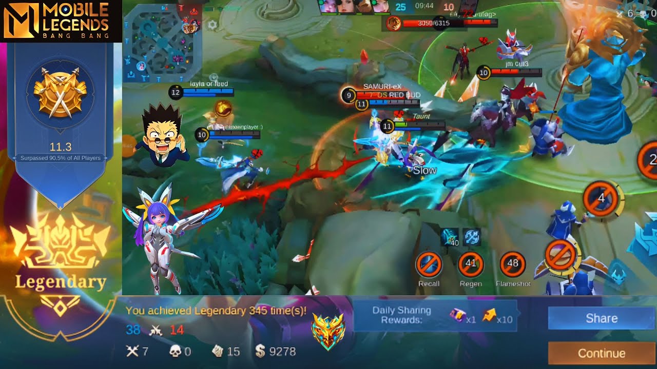 Part 48 | Mythical Honor | Rank Game | MLBB Season 35 | Hero Nana - YouTube