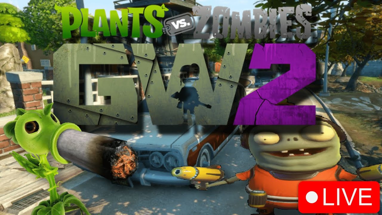 Plants VS Zombies Garden Warfare 2 action! join me! :) - YouTube