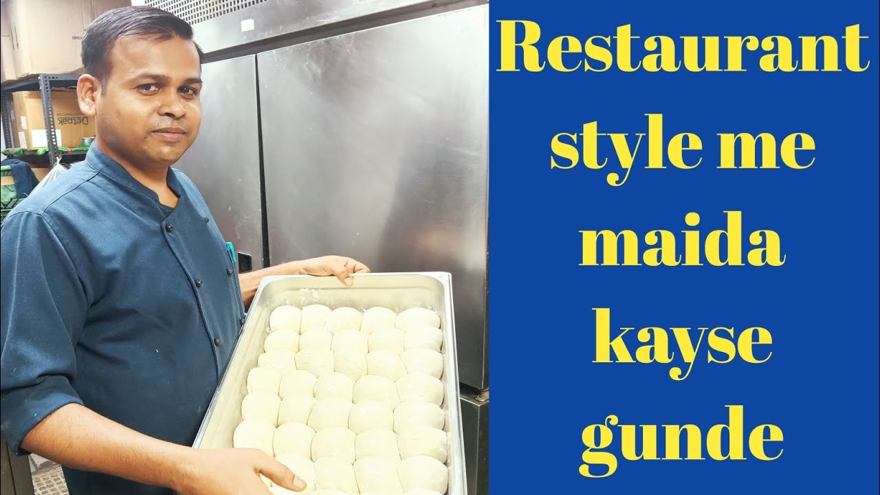 Naan ka atta recipe | Naan ka atta kayse gunde | chef mintu kitchen - YouTube