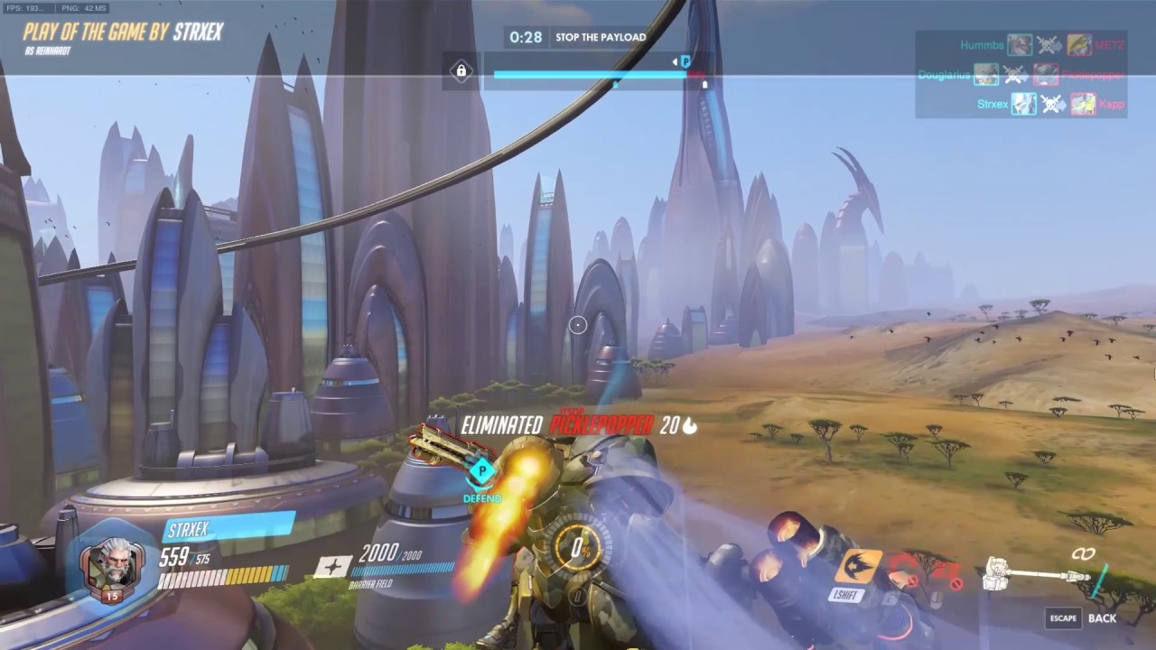 Overwatch Reignhart - The Iron Giant Sacrifice - YouTube