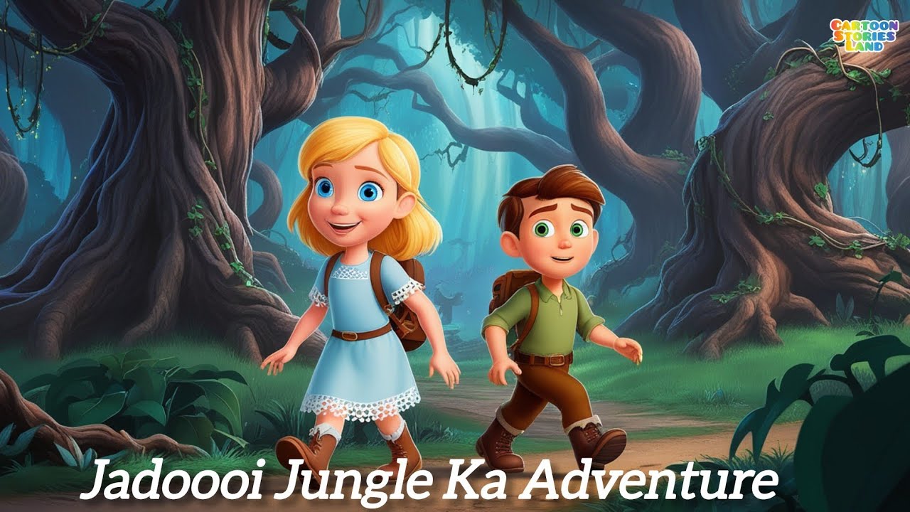 Jadooi Jungle Ka Adventure || Hindi cartoons for kids || Cartoon Vedio ...