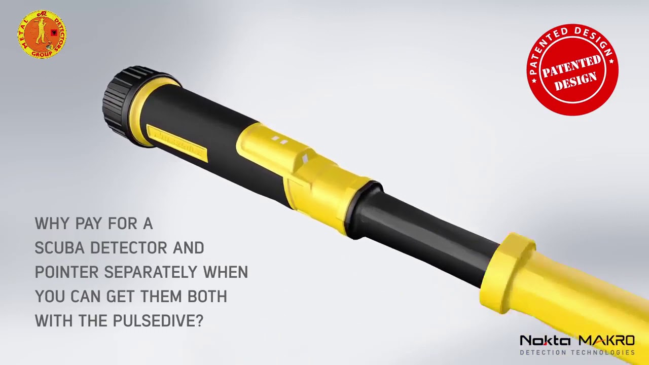 NOKTA MAKRO PULSEDIVE SCUBA DETEKTOR & POINTER - YouTube