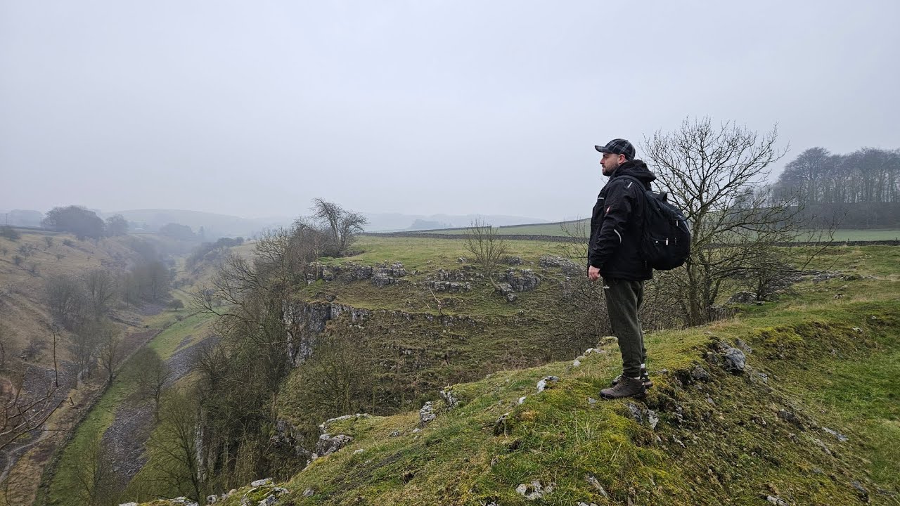 Deep Dale gorge and caves - YouTube
