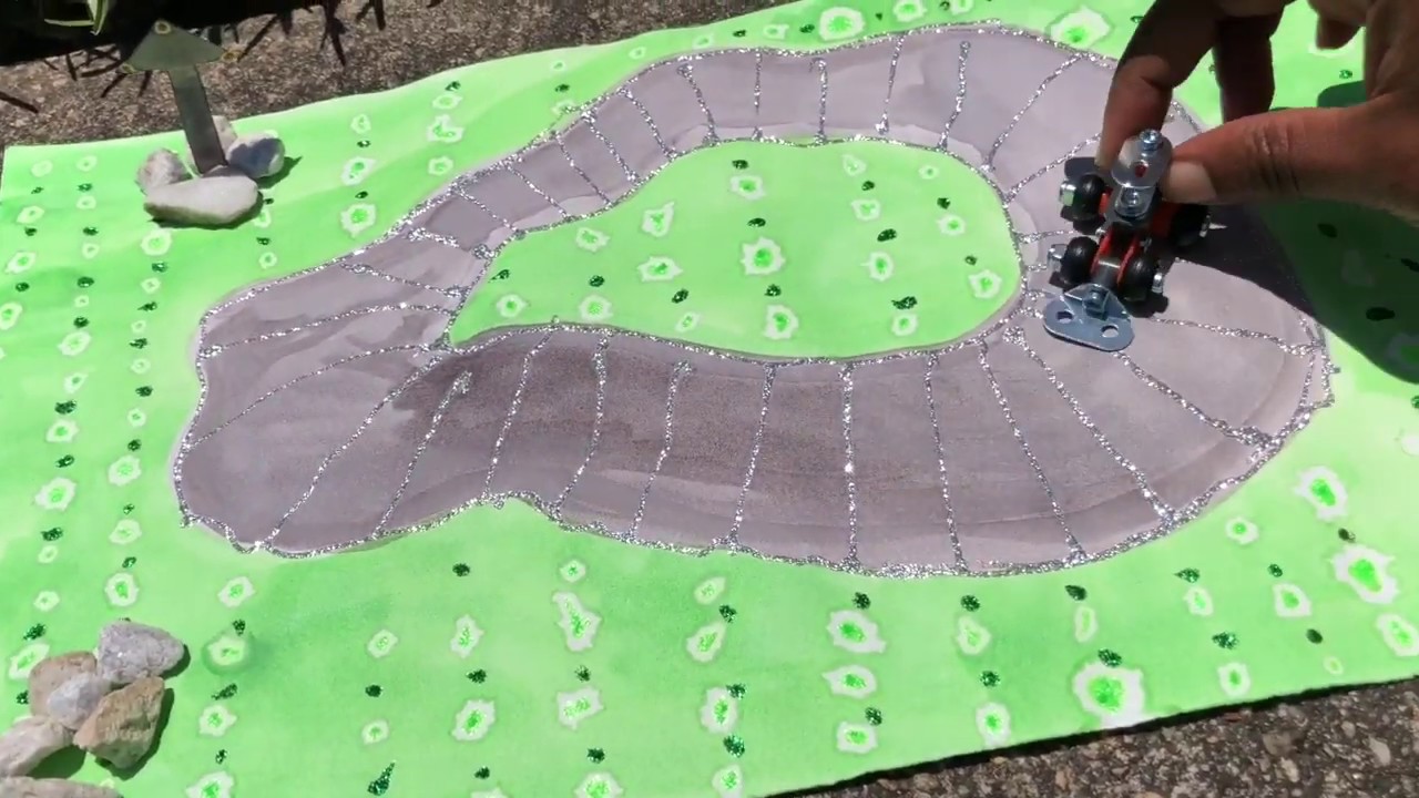 Art and S.T.E.M project - Paper Car Track - DIY - Have Fun!!! - YouTube