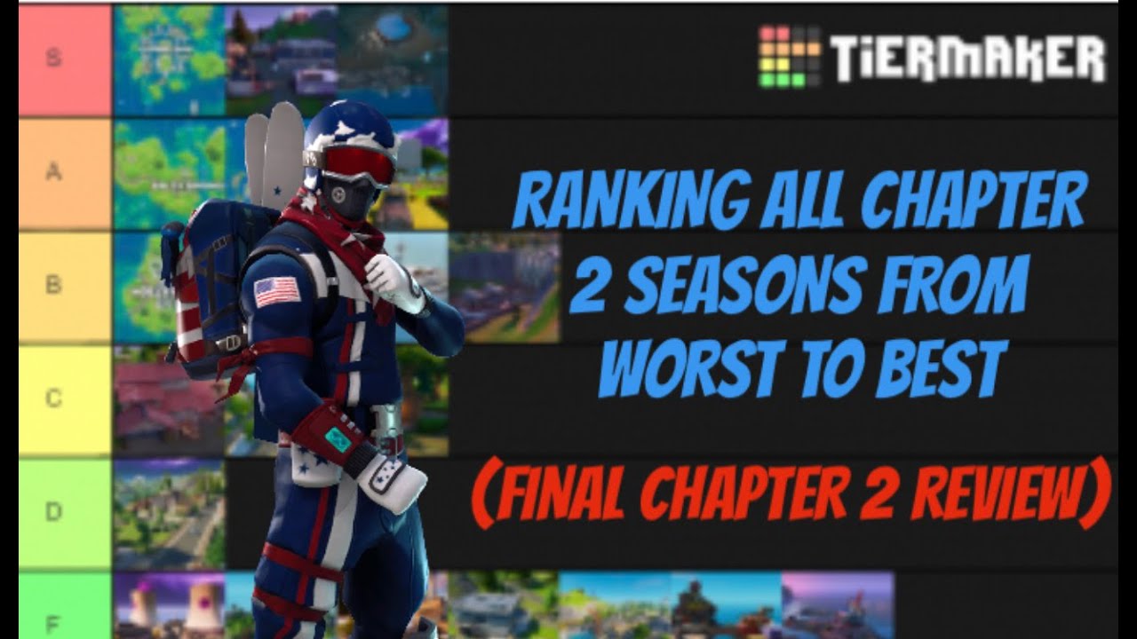 Ranking All Fortnite Chapter 2 Seasons from Worst to Best (FINAL ...
