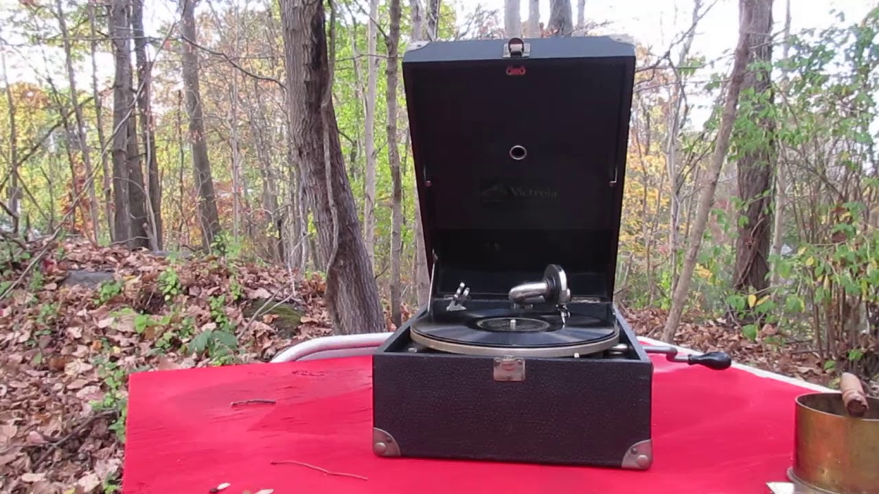 Victor Victrola VV-35 #34218 1924 - YouTube