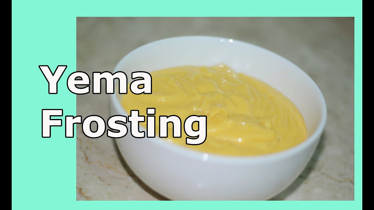 YEMA FROSTING| YEMA SPREAD| CUSTARD SPREAD | Rhyes Bakes - YouTube