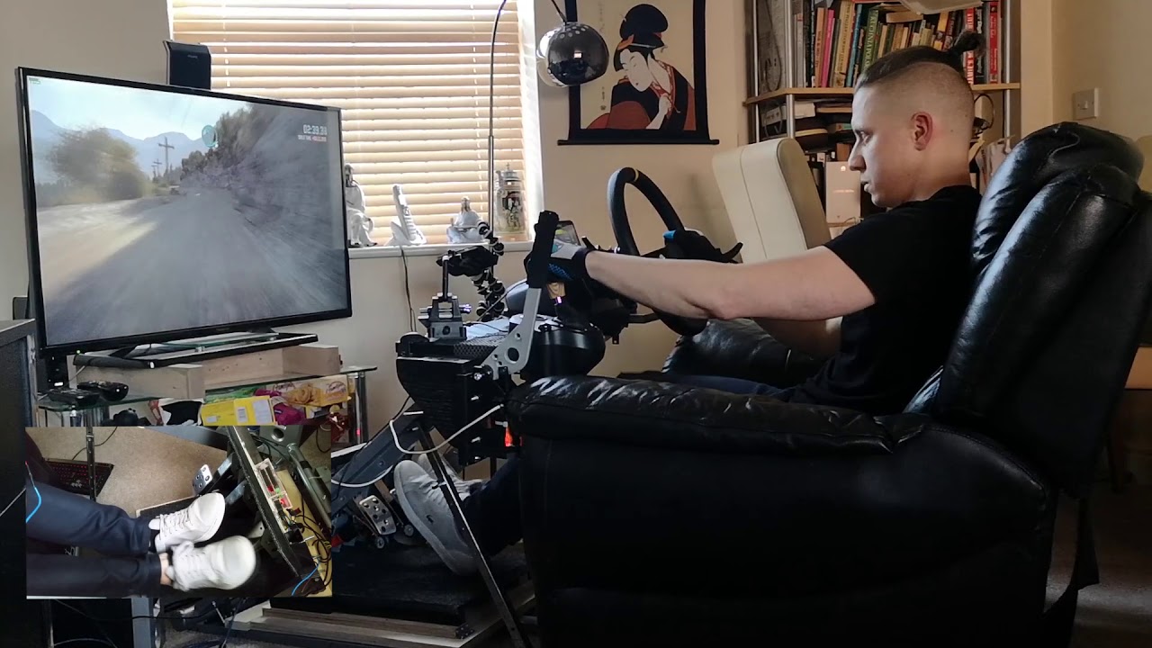 Quick test of a new rig and ffb settings in Dirt Rally - YouTube