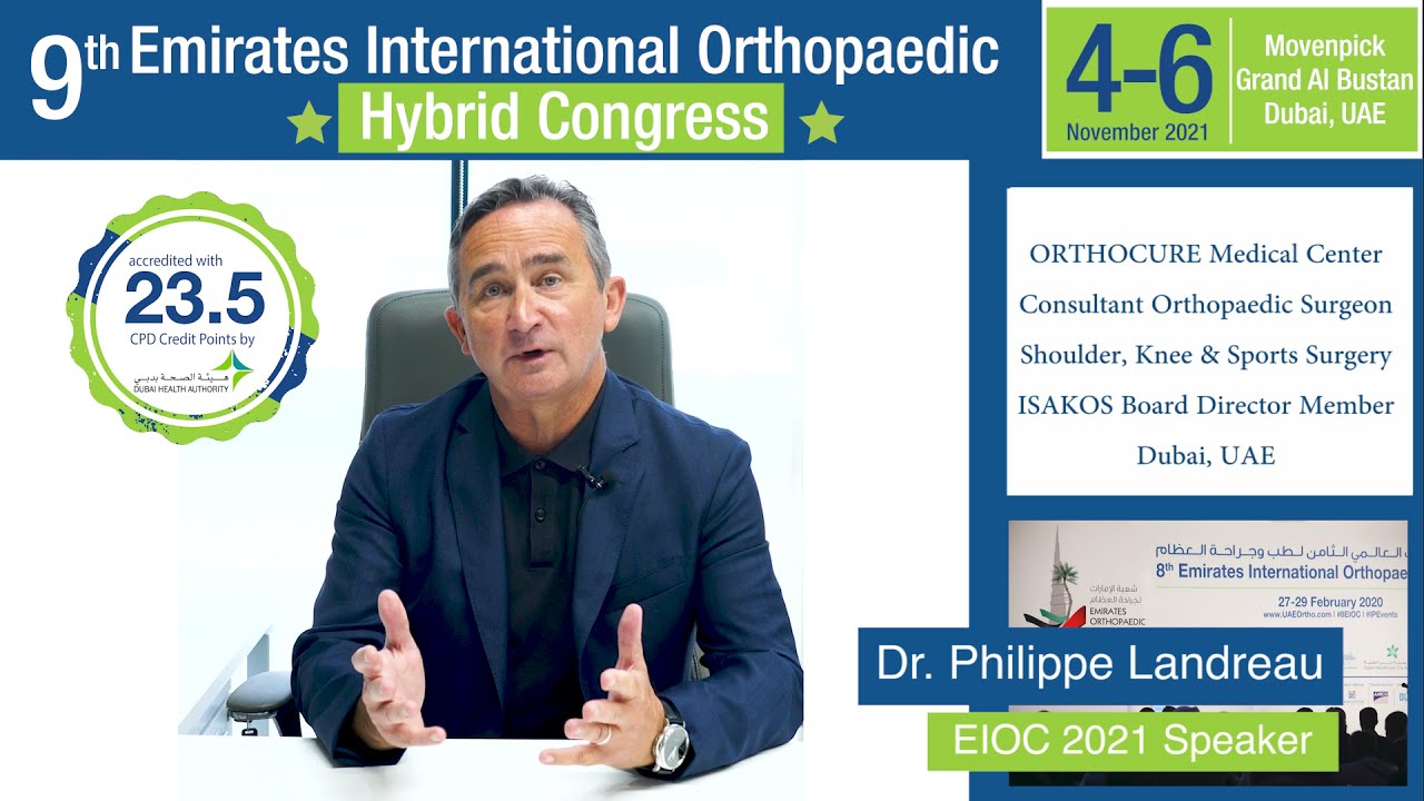 Dr. Philippe Landreau is amongst the caliber speakers for EIOC 2021 ...
