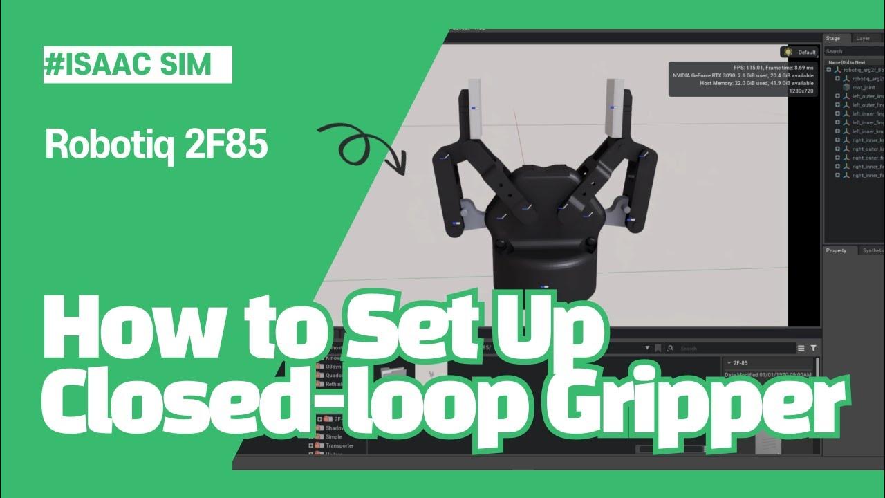 How to Set Up Closed-Loop Gripper with Robotiq 2F-85 - YouTube