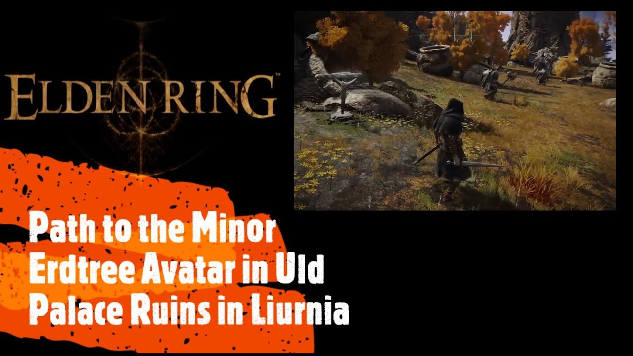 Elden Ring [Path to the Minor Erdtree Avatar in Uld Palace Ruins in ...